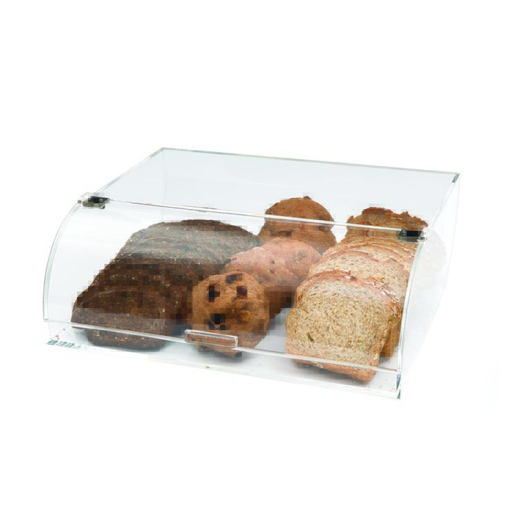 Rosseto® Clear Acrylic Short Bakery Display Case With Flip Door ...