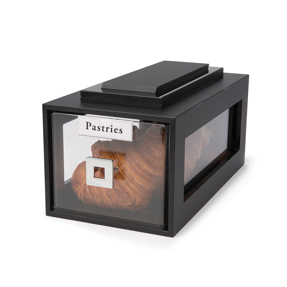 Rosseto® Small Drawer Black Matte Bakery Block - BD111 - Rosseto