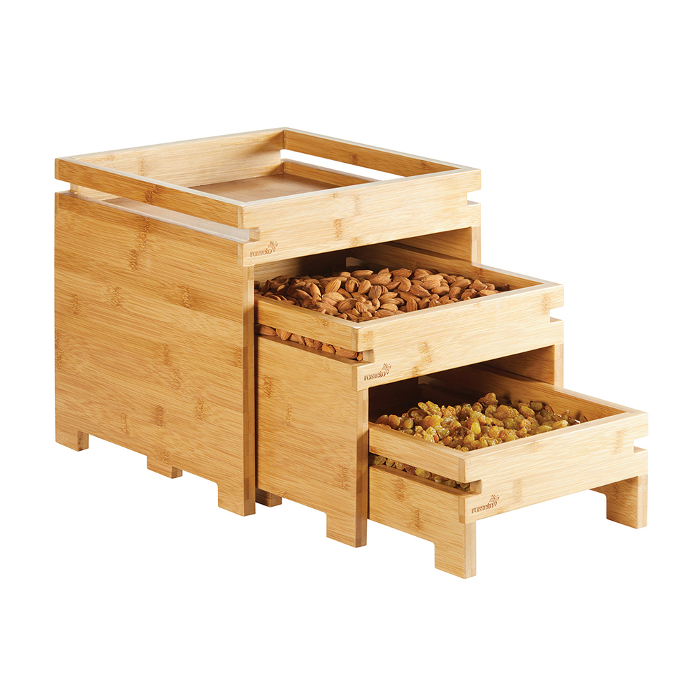 Natura™ Nesting Bamboo Box Stands - BD131 - Rosseto