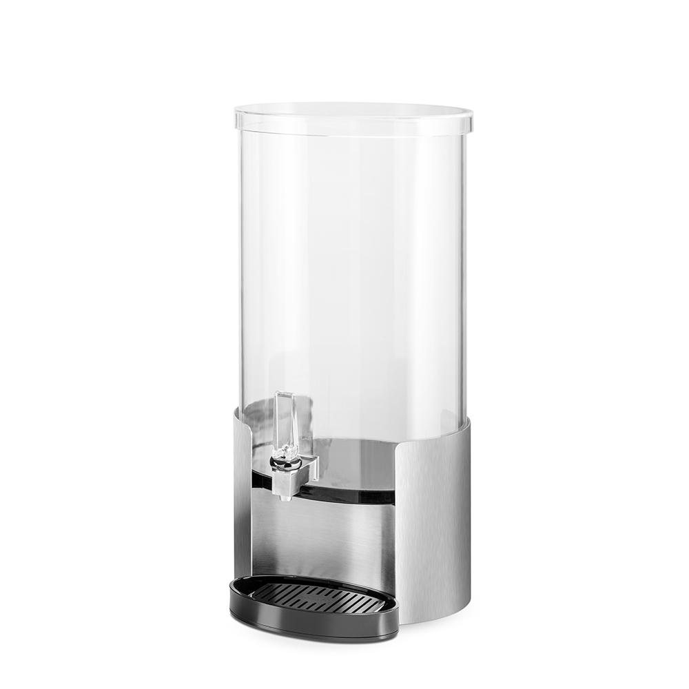 Rosseto® 4 Gal. Elliptic Dispenser with Drip Tray and Stainless Steel ...