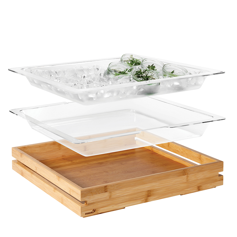 Large Acrylic Insert for Natura™ Tray and Stand System - SA117 - Rosseto
