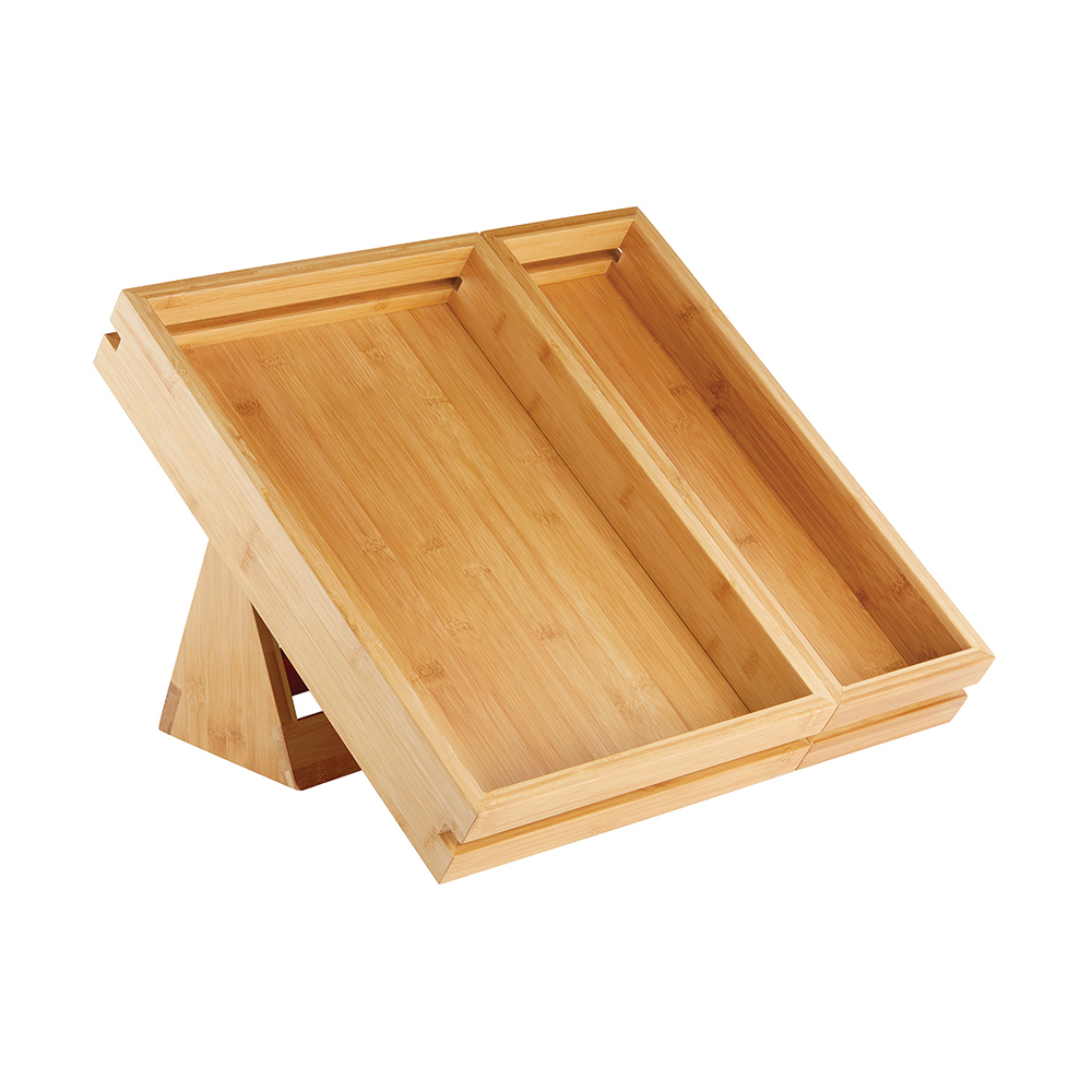 Natura™ Tray & Stand Set, Medium (set of 3 pcs) - SB111 - Rosseto