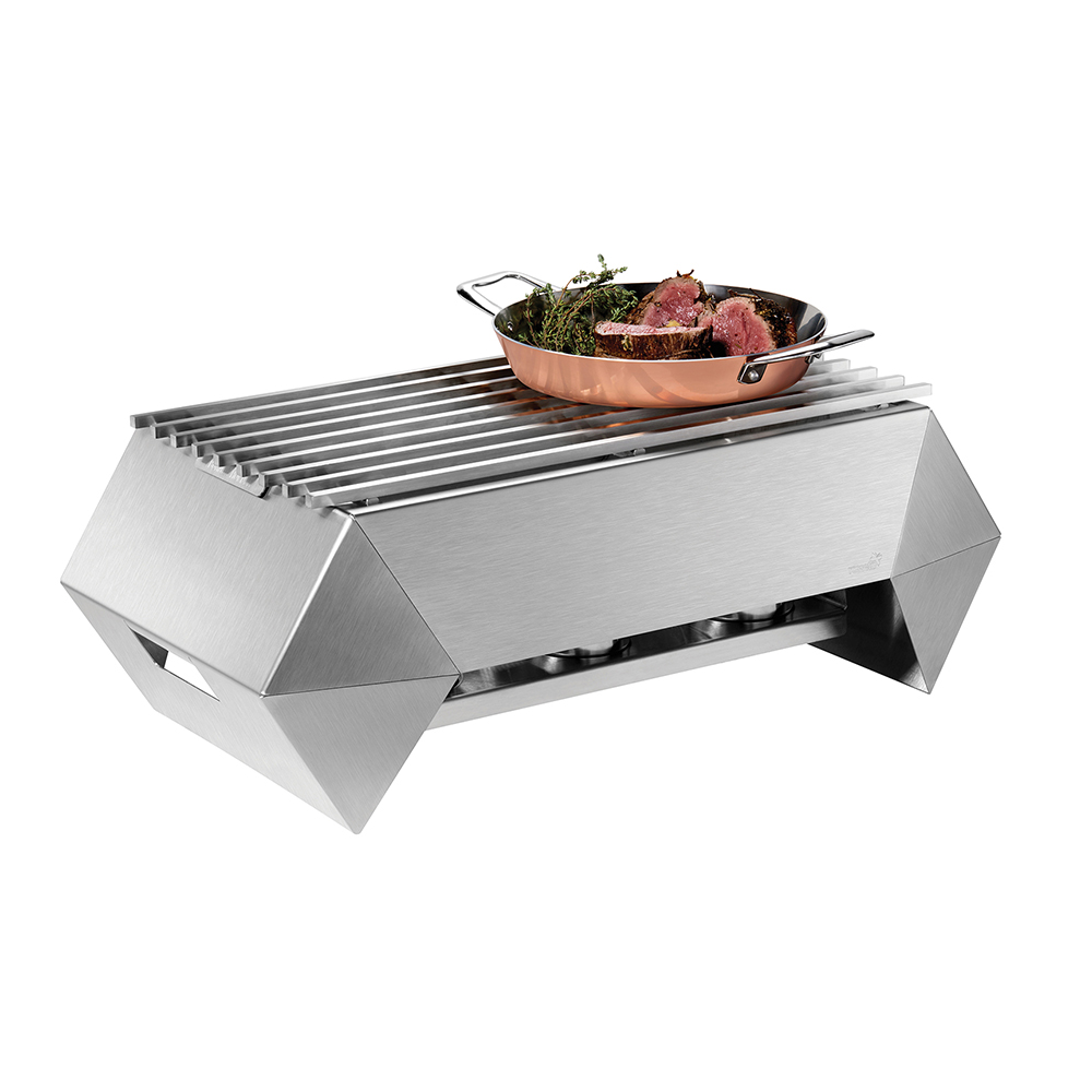 Diamond Multi Chef Stainless Steel Frame 10" with Burner and Fuel ...
