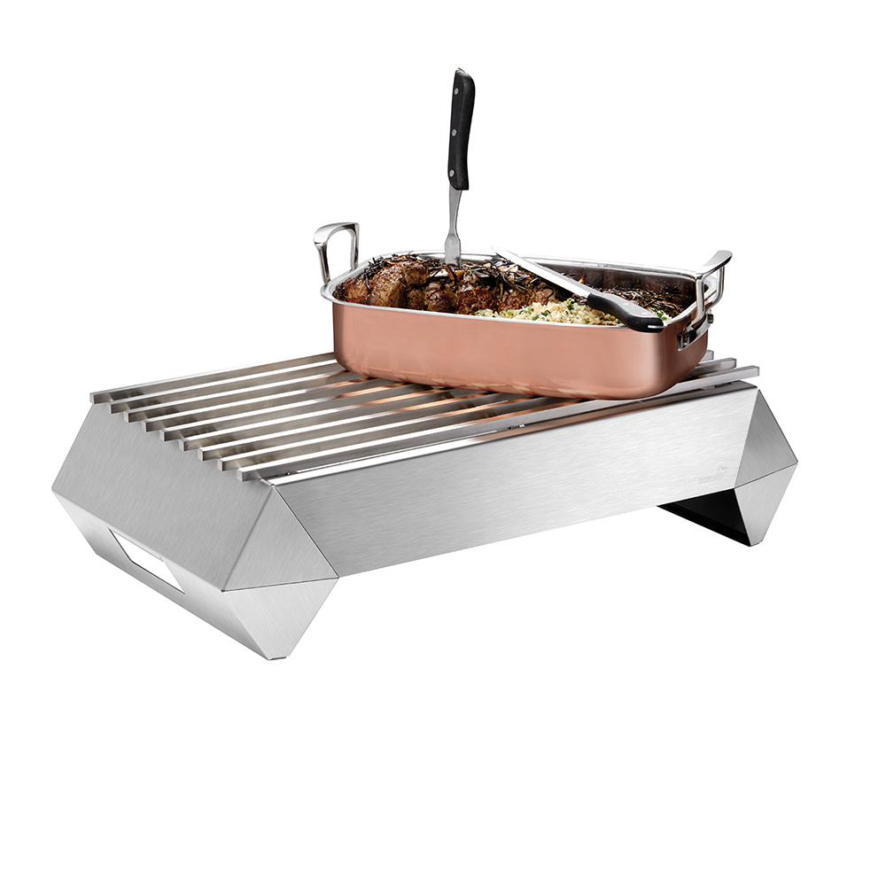 Diamond Multi Chef Stainless Steel Frame 7" with Burner and Fuel holder ...
