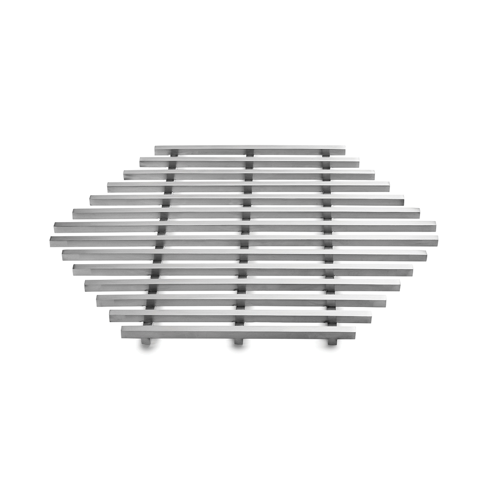 Honeycomb™ Medium Stainless Steel Track Grill - SM224 - Rosseto