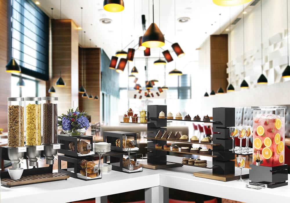 Rosseto® 2 Gallon Square Black Gloss Bamboo Base Beverage Dispenser ...