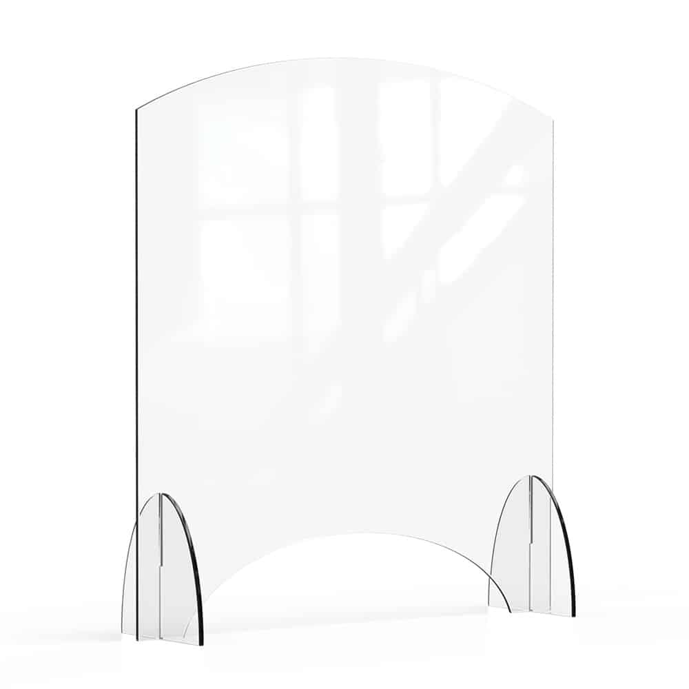 48" x 40" acrylic sneeze guard | Keep your customers and employees safe!
