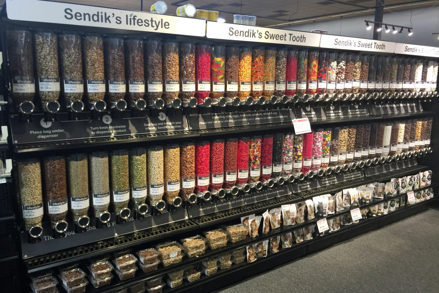 Bulk Bin Display For Supermarkets | Rosseto