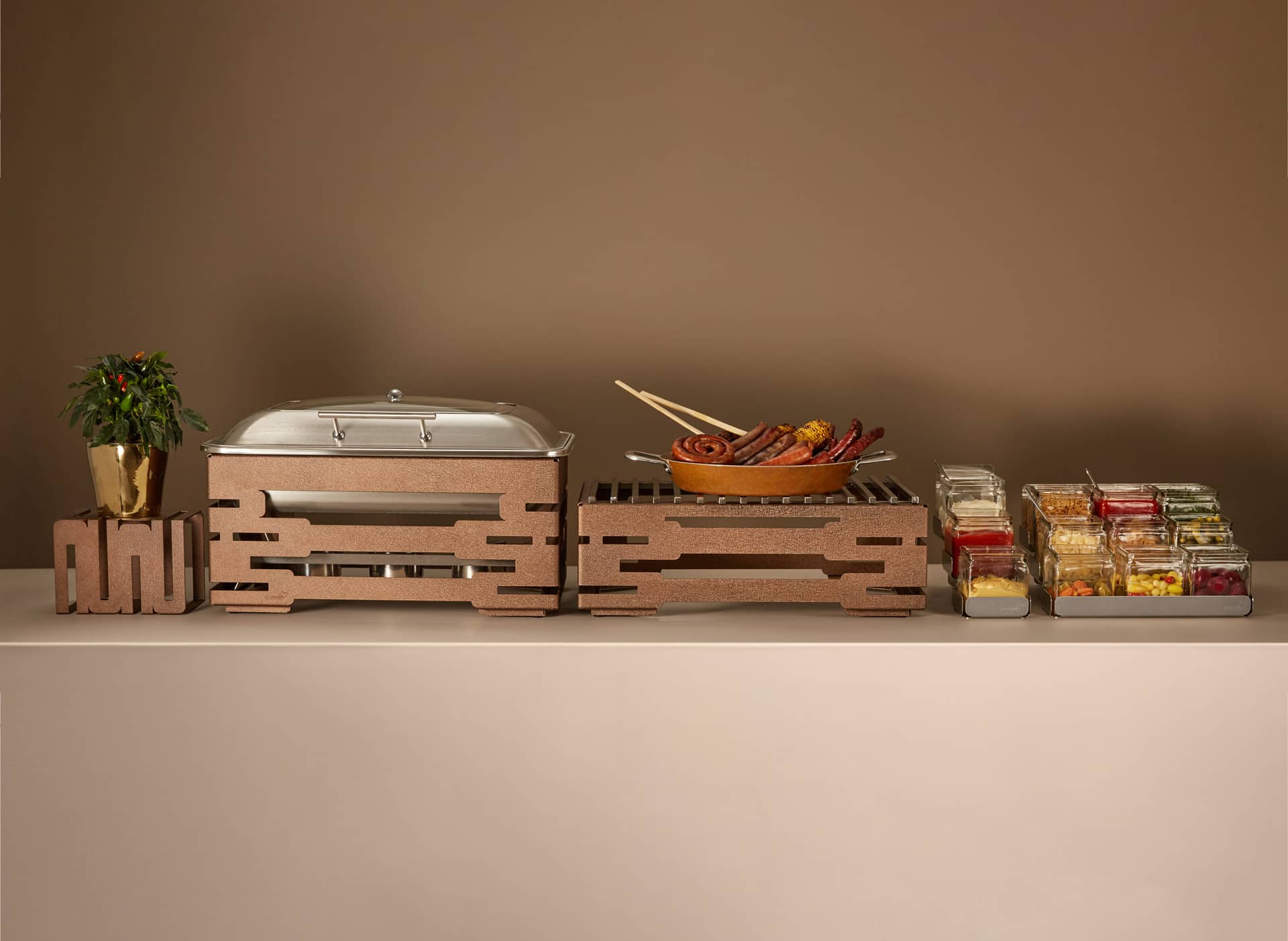 The bronze summer dinner reception - Rosseto