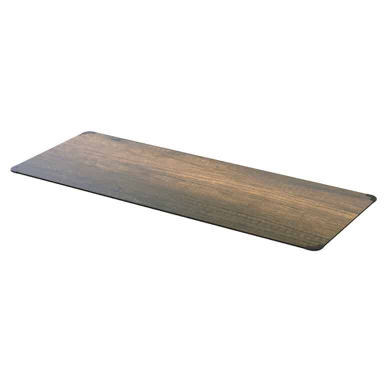 Modulite® Walnut Rectangular HPL Table Top - MT-100W - Rosseto