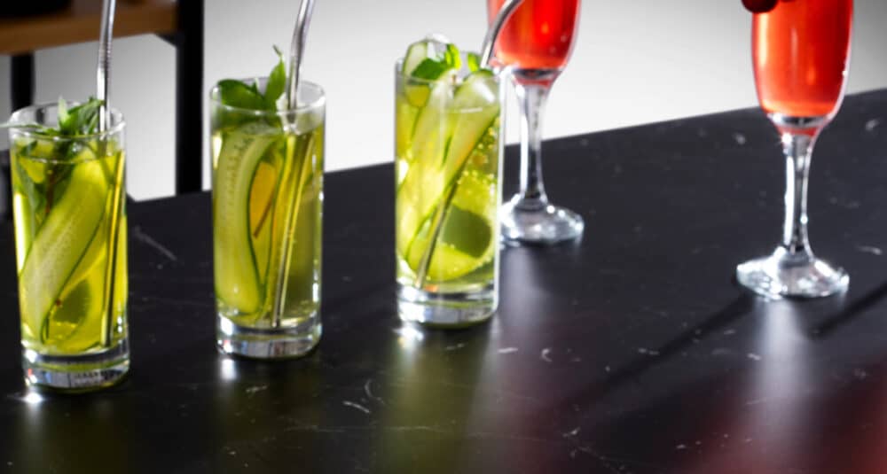 Modulite Linenless Buffet Tables - Rosseto